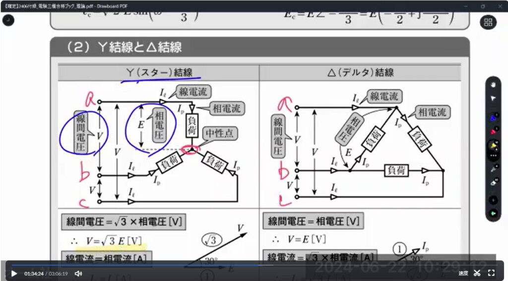 リアルタイム配信講座「電験三種合格 直前ゼミナール」開催レポート（2024/6/22 理論・電力科目） – オーム社オンラインスクールナビ